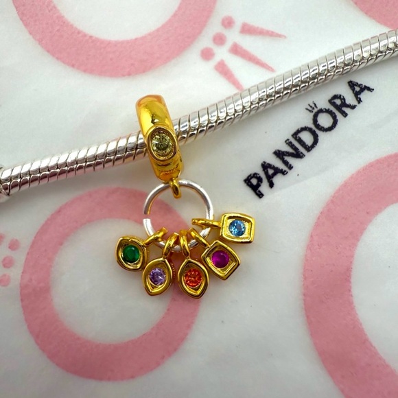 Pandora | Jewelry | Pandora Marvel The Avengers Infinity Stones Dangle ...